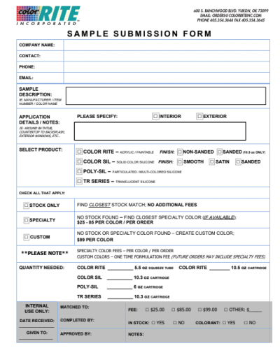 Contact – Colorrite