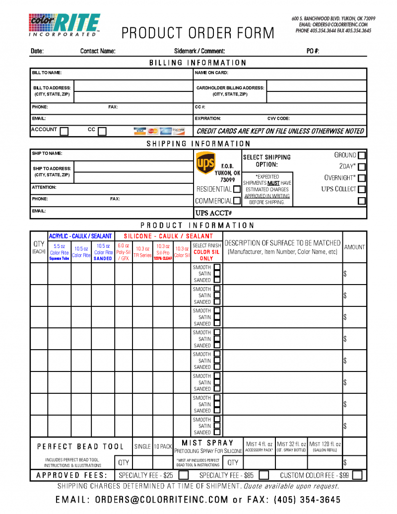 Contact – Colorrite